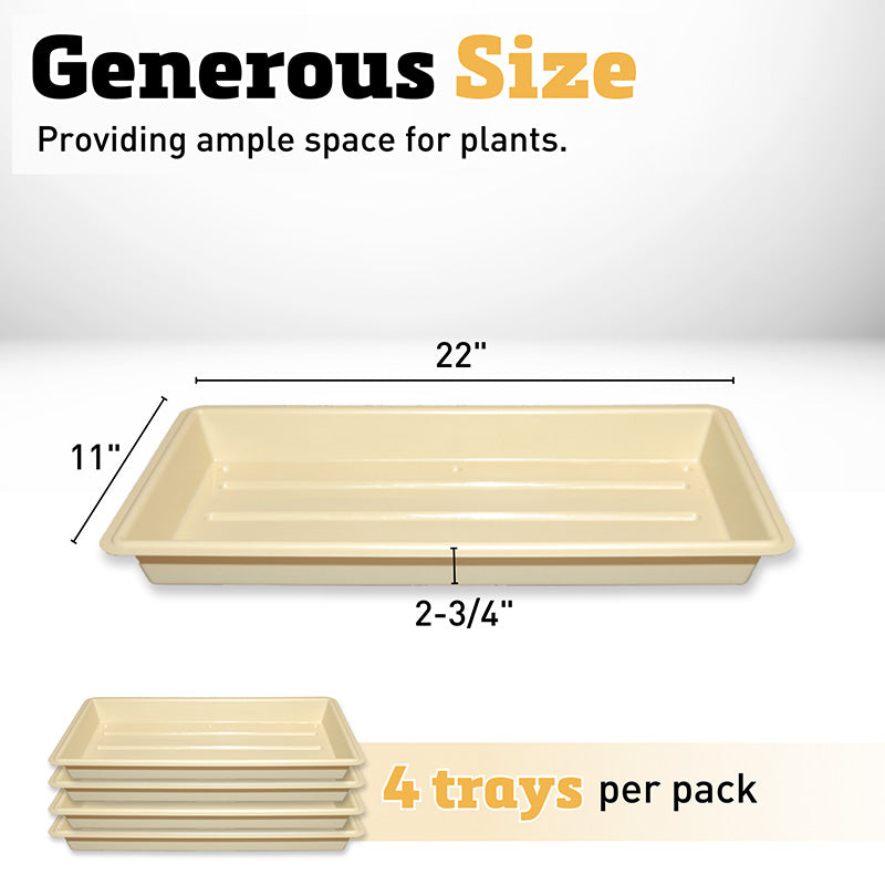 Perma-Nest 22" x 11" Tan Trays – Harris Seeds