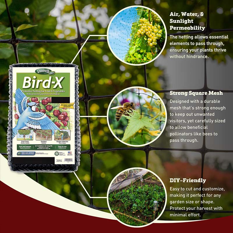 Dalen Bird-X Netting 14' x 14' – Harris Seeds