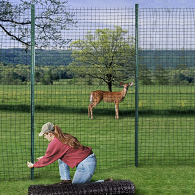 Offset Monofilament Deer Fence Deer Fencing | AM Leonard
