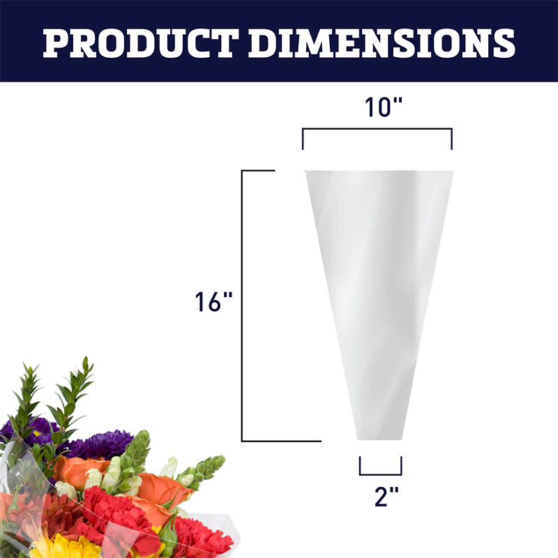 Clear Bouquet Sleeves (Small) – Harris Seeds