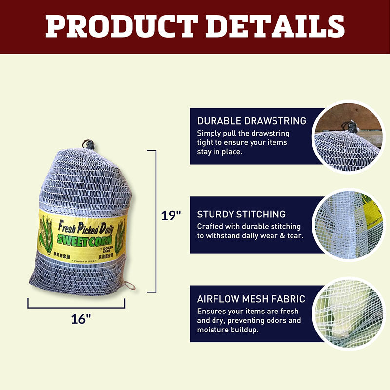 Mesh Corn Bags (12 Ear) – Harris Seeds
