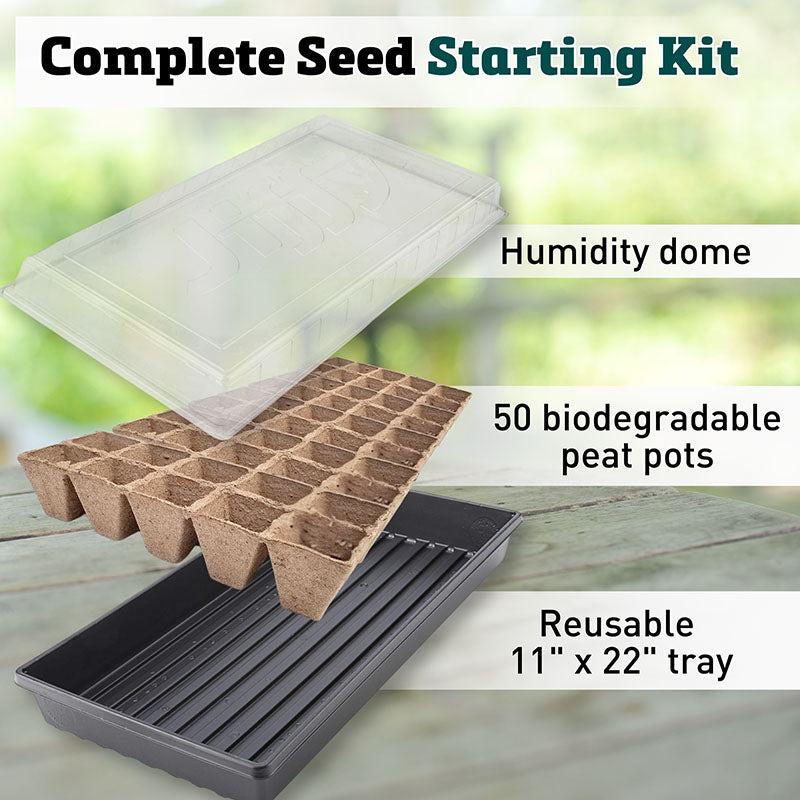 Jiffy Strips-n-Greenhouse Kit – Harris Seeds