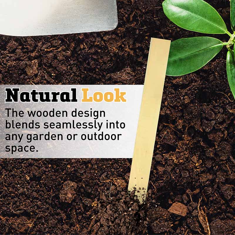 Rapiclip 6" Wood Labels – Harris Seeds