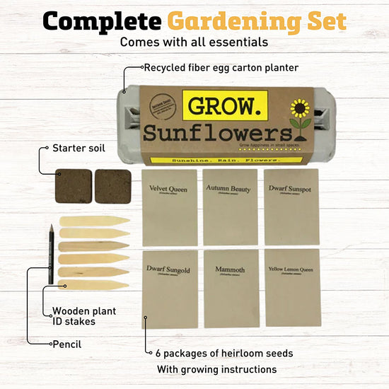 Grow Gardens Grow Sunflowers Kit – Harris Seeds