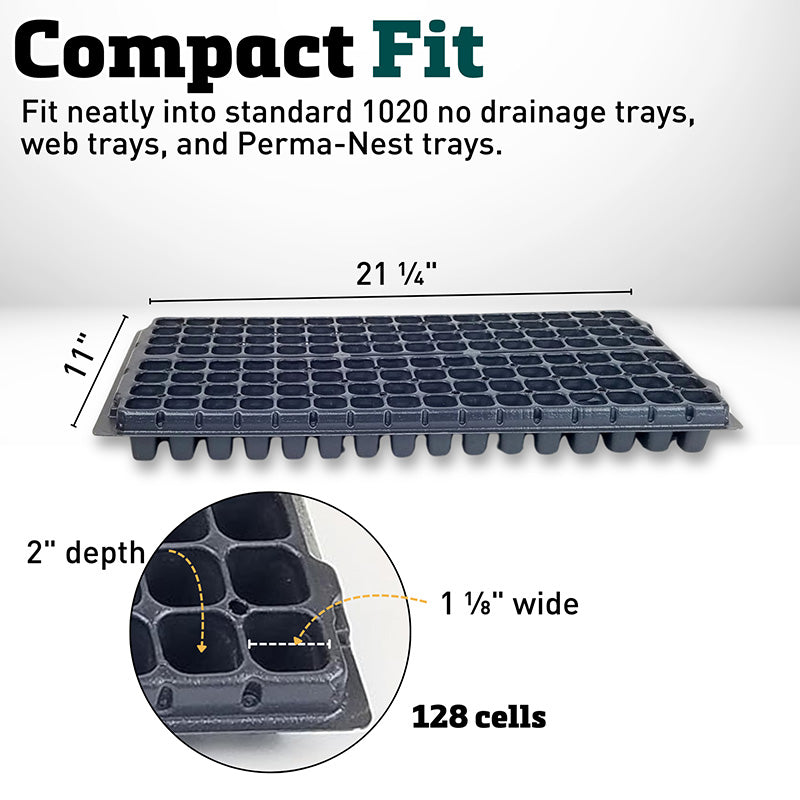 128 Deep Cell Plug Trays – Harris Seeds