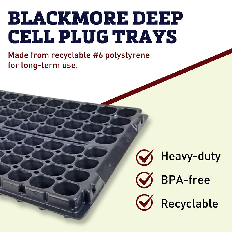 128 Deep Cell Plug Trays – Harris Seeds