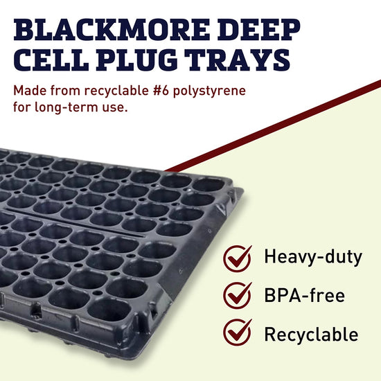 128 Deep Cell Plug Trays – Harris Seeds