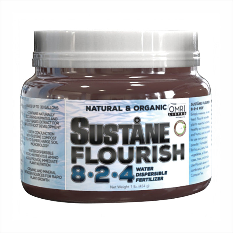 Suståne Flourish Organic 8-2-4 WDF Fertilizer – Harris Seeds