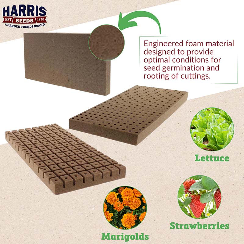 Oasis Horticubes eS® Grow Cubes 104ct Sheet – Harris Seeds