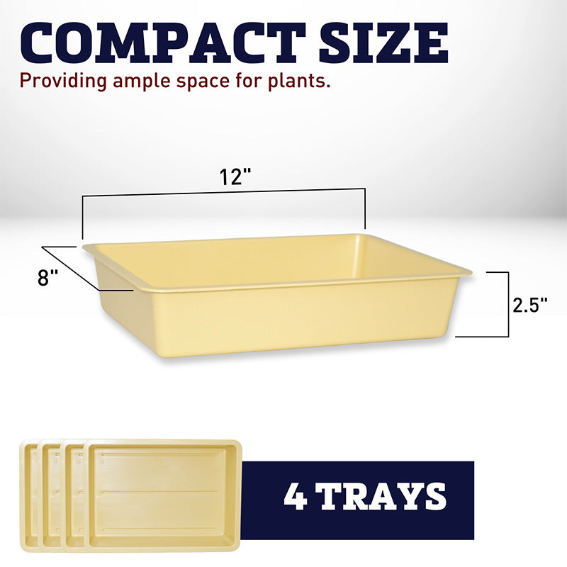 Perma-Nest 12" x 8" Tan Trays – Harris Seeds