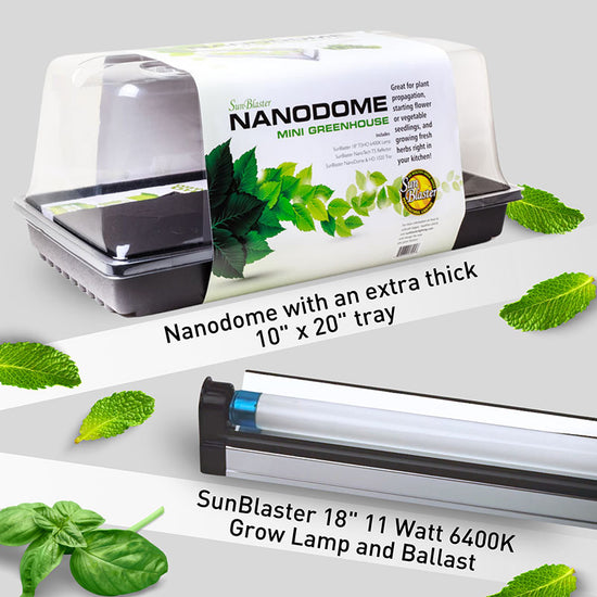 SunBlaster LED Mini Greenhouse Kit – Harris Seeds