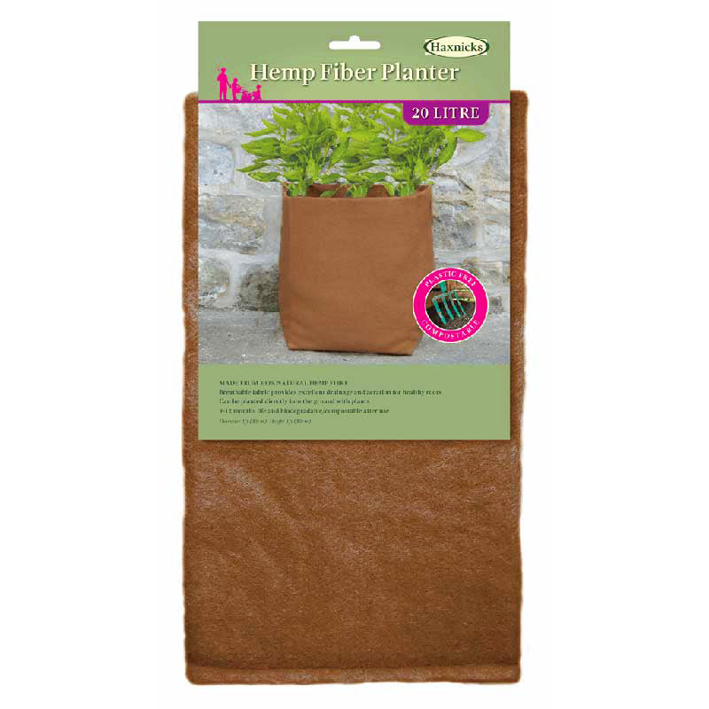 Natural Hemp Fibre Pot 20 Liter – Harris Seeds