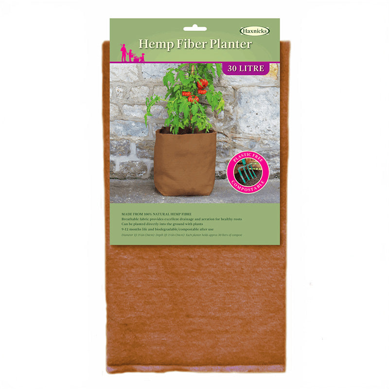 Natural Hemp Fibre Pot 30 Liter – Harris Seeds