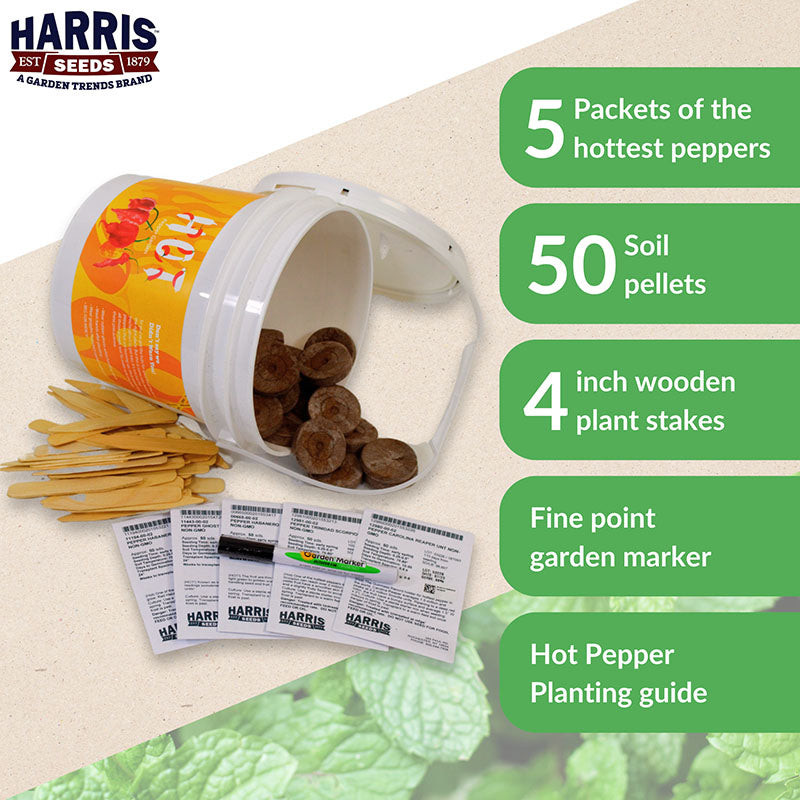 Hot Pepper Garden Kit – Harris Seeds