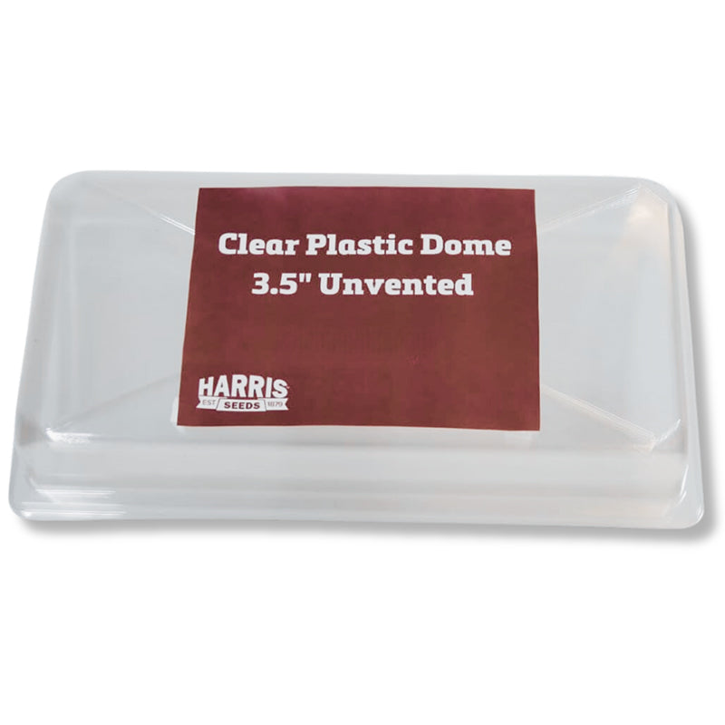 Dome 3.5" Clear Plastic Unvented – Harris Seeds