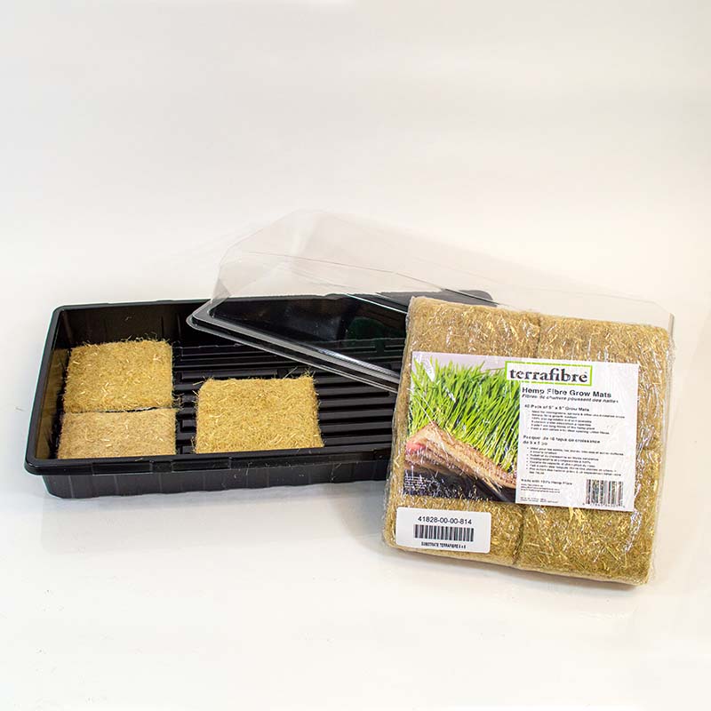 Microgreen Kit with Terrafibre Hemp Mats – Harris Seeds